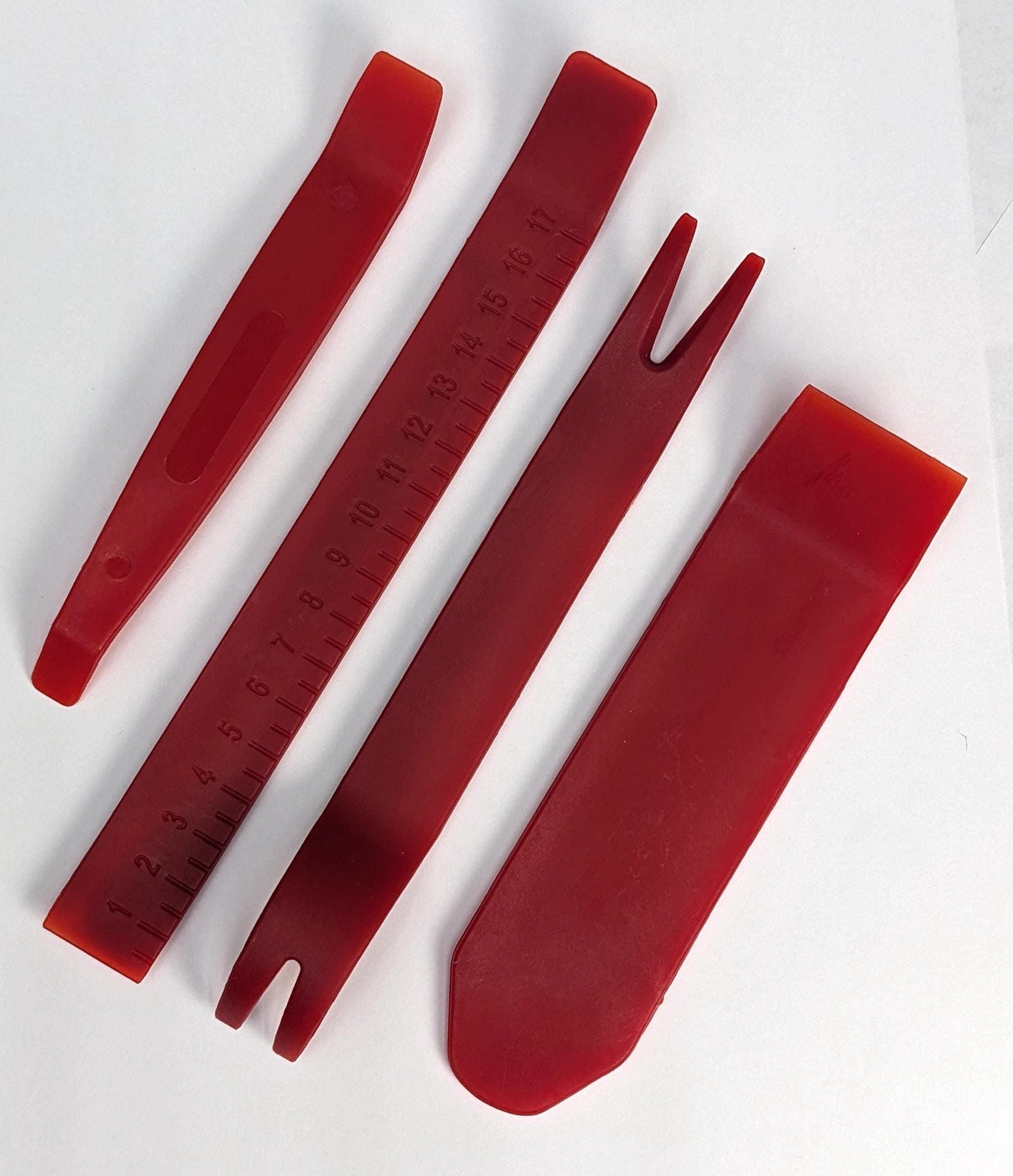 New Harder Material! Plastic Pry Tool Kit Very Strong with Sharp Edges ...